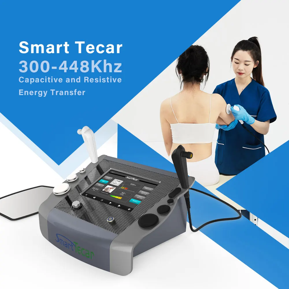 Smart-Tecar-Therapy-448KHz-Indiba-300W-Sport-Injury-Rehabilitation ...