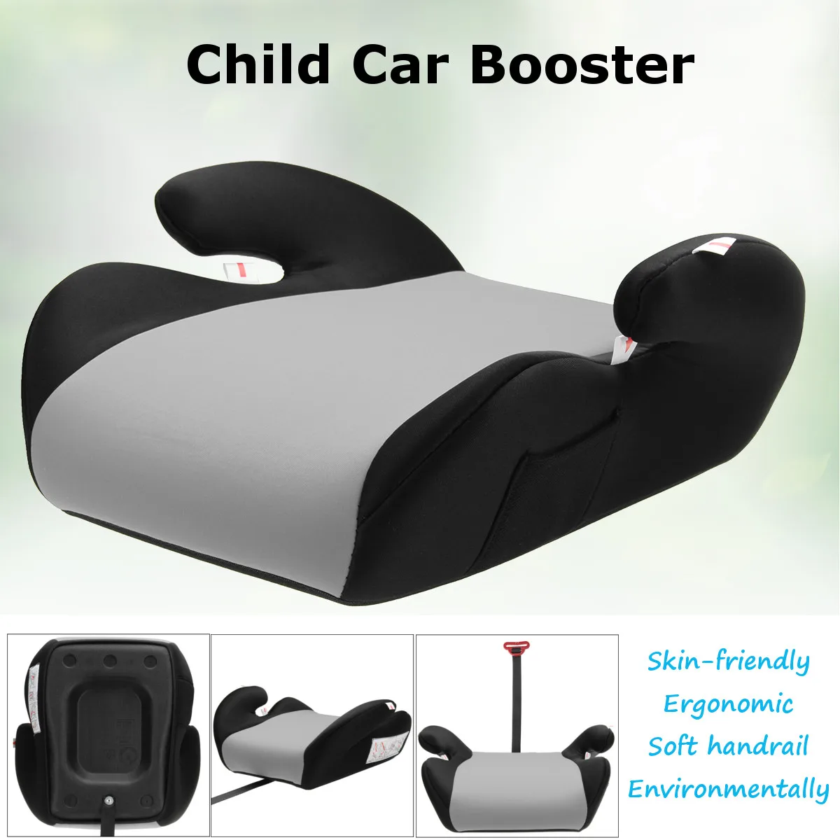Car-Booster-Seat-Safe-Anti-slip-Portable-Car-Child-Booster-Seat-Toddler ...