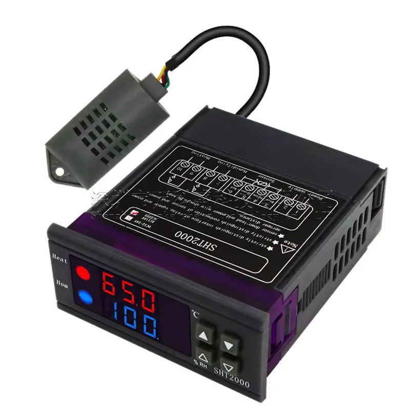 Contr-leur-de-temp-rature-lectronique-affichage-num-rique-micro-ordinateur-Sht2000-110-230V-AC ...