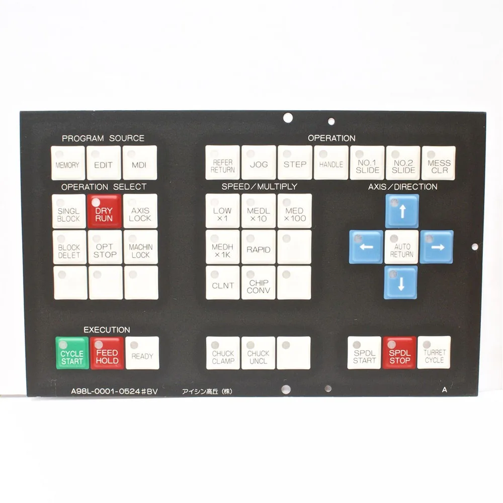 For-Fanuc-A98L-0001-0524-BV-Industrial-Protective-Film-Overlay-Keypad ...