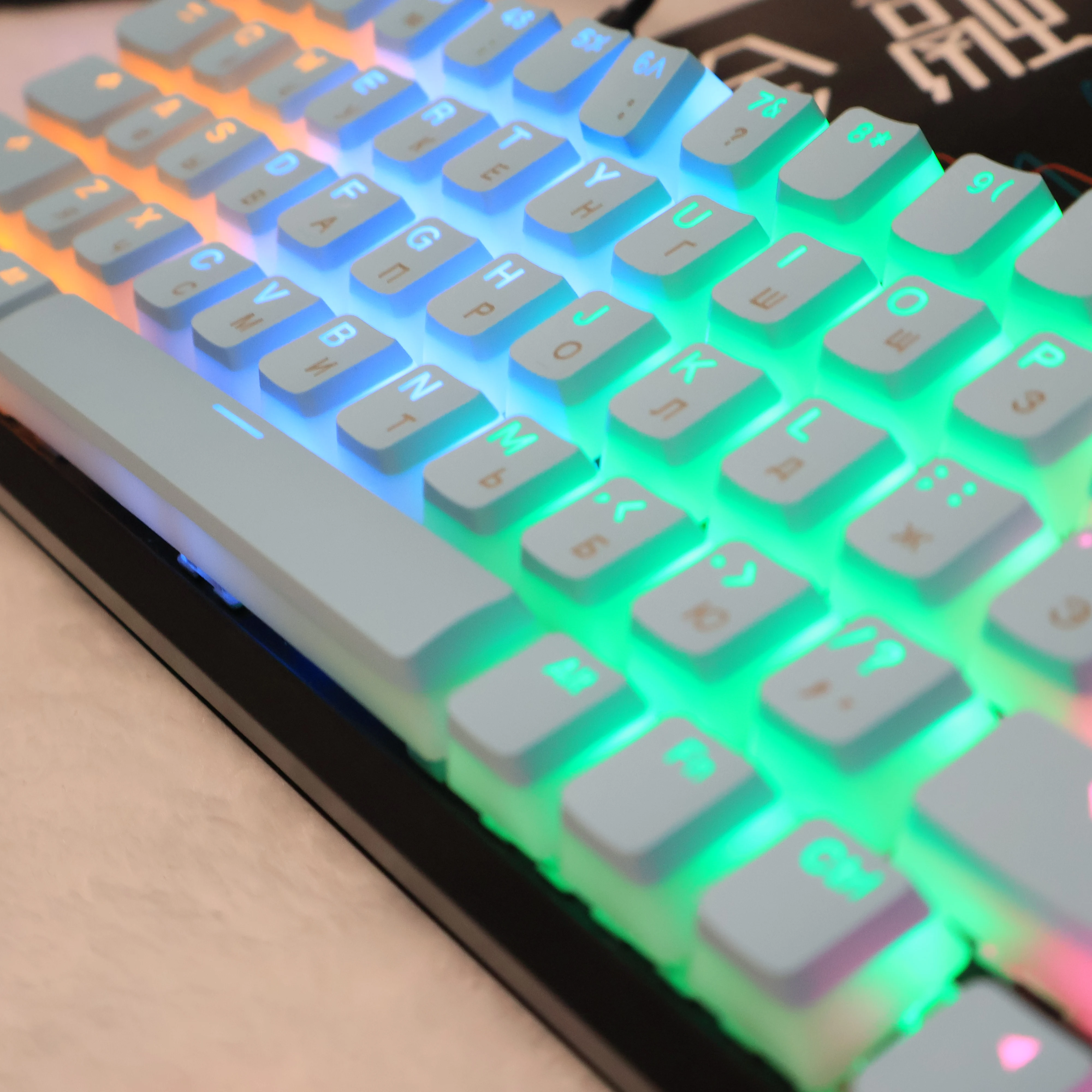 Cyrillic-Russian-Pudding-Keycaps-Layout-Keycap-for-Mechanical-Keyboards ...