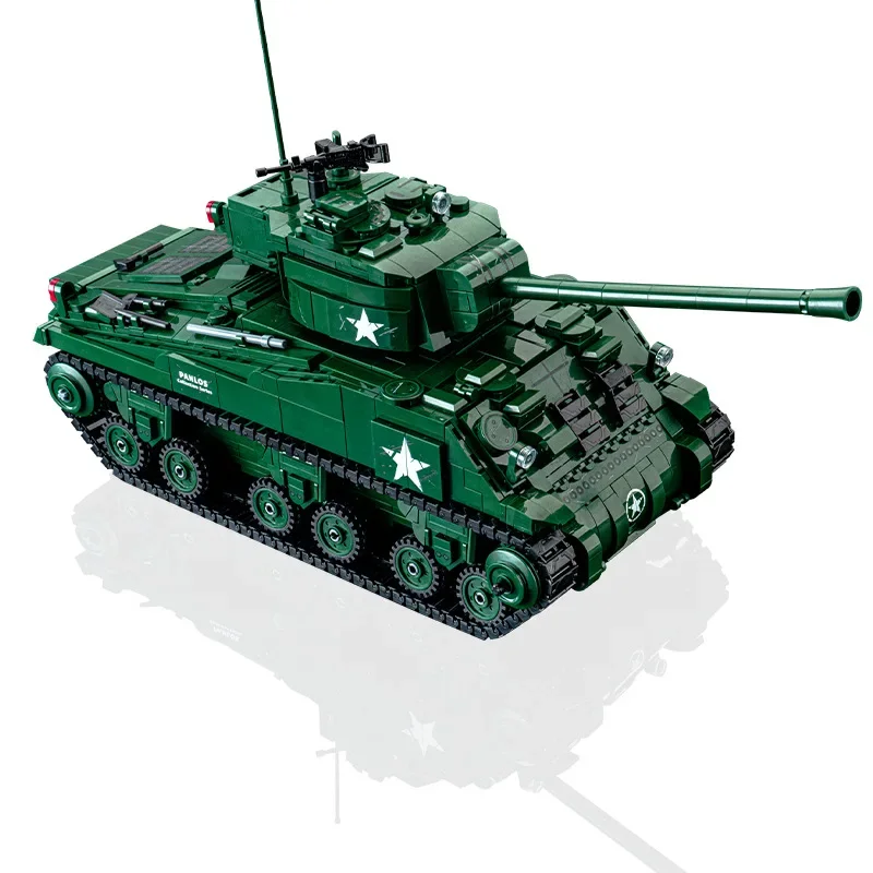 WW2-Military-Classic-Model-Sherman-Firefly-Medium-Tank-Collection-Model ...