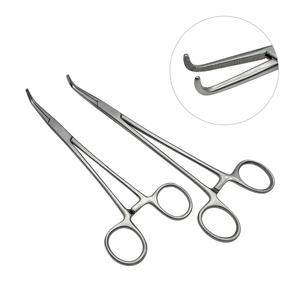 Generic Kidney Pedicle Clamp Hemostatic Forceps Locking Clamps Arterial ...