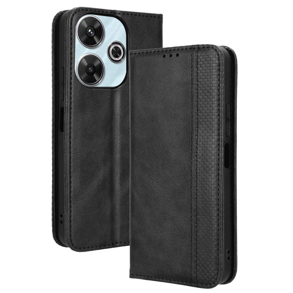Flip-Retro-Style-Leather-Magnetic-Closure-Phone-Cover-For-Xiaomi-Redmi ...