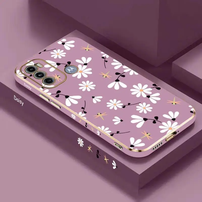 Daisies Phone Case For Motorola Moto G60 G53 G52 G50 G42 G30 G20 G22 ...
