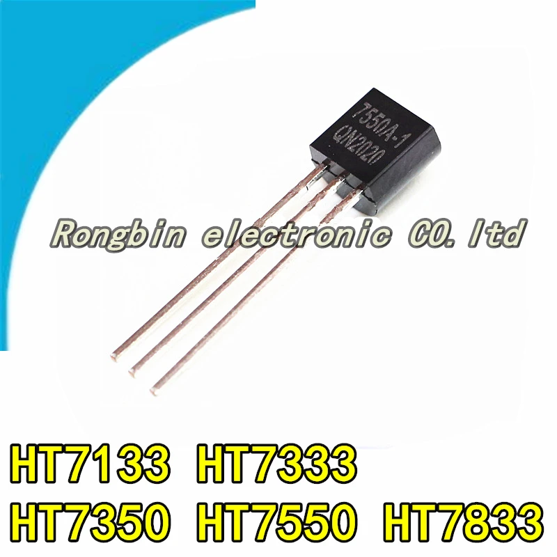 20PCS-NEW-HT7133-HT7333-HT7350-HT7550-HT7833-TO-92-Three-terminal ...