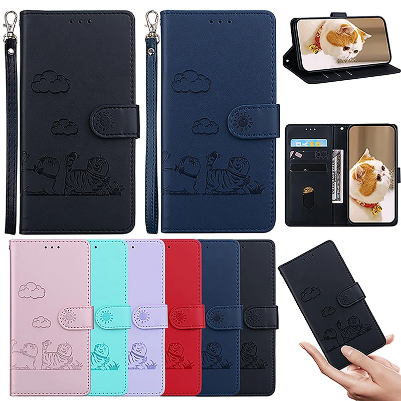 Magnetic Leather Phone Case For Honor Play 9T 5G 7A 8A 8X 9x 20 200 400 ...