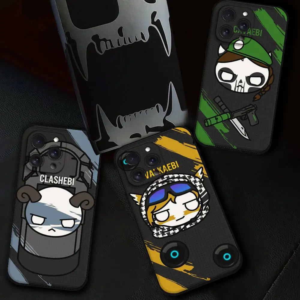 R-R6 Rainbow Six Siege Phone Case For IPhone 17,16,15,14,13,12,11 Plus ...