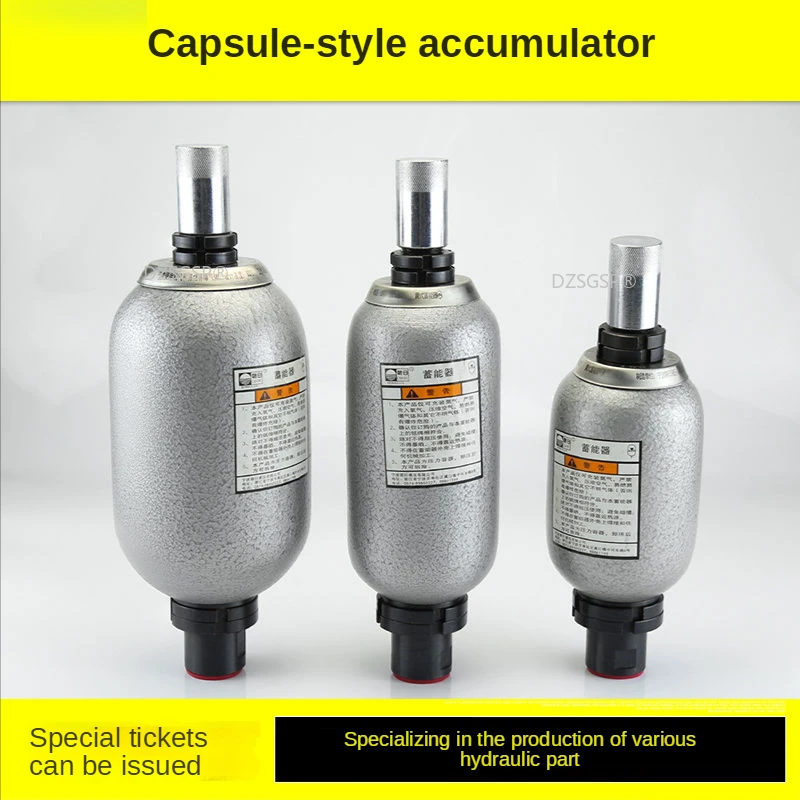 Oil-Pressure-Hydraulic-Valve-Bladder-Accumulator-Oval-Cylinder-0-4-0-63-Nitrogen-Filled-Storage ...