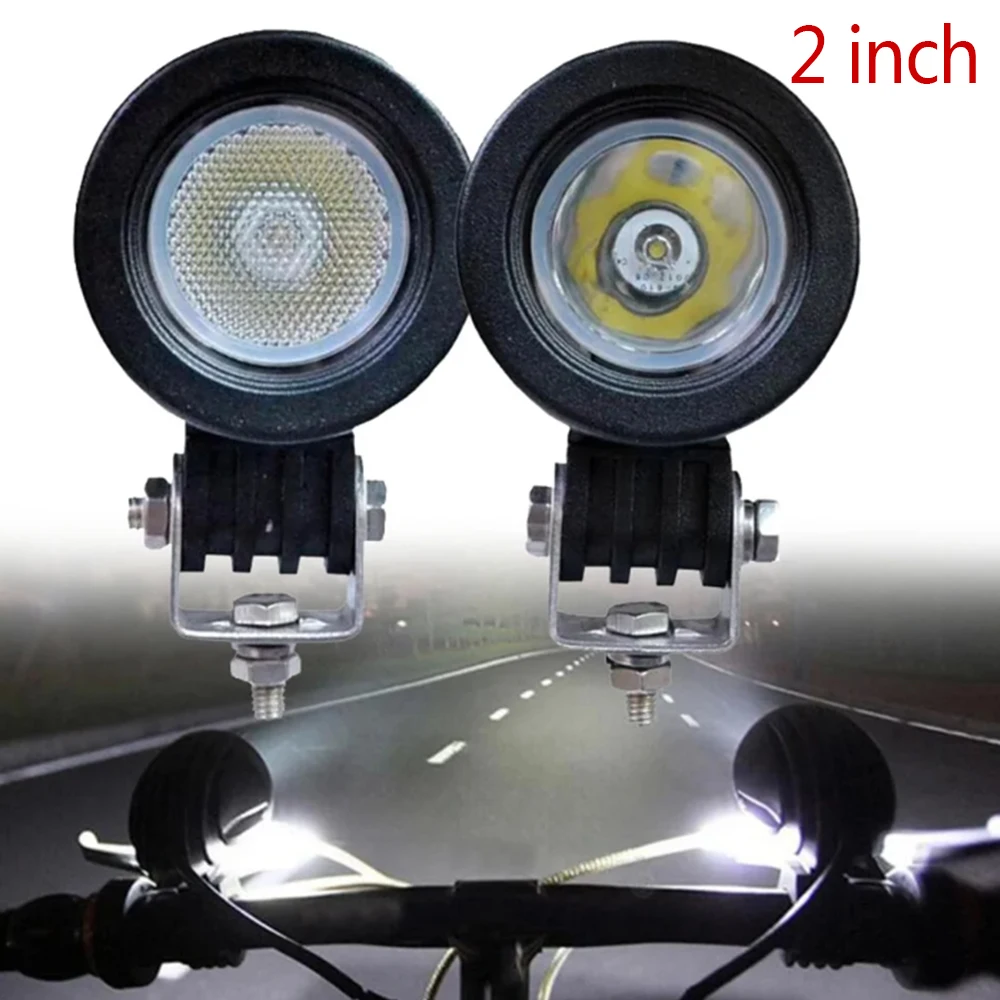 2 inch Round Motorbike Auxiliary Headlamp LED Fog Light for Motorcycle ...