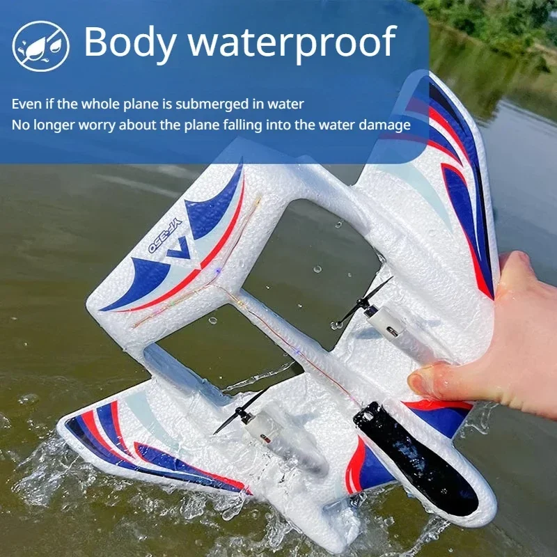 YF350-Waterproof-Foam-RC-Airplane-Sea-Land-and-Air-Water-Radio-controlled-Aircraft-Model-Glider ...