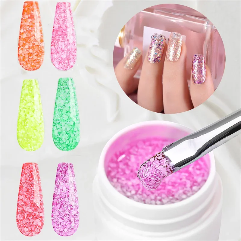 10-Colors-Snowflake-Nail-Gel-Glitter-Sequin-Fine-Bright-Nail-Polish ...