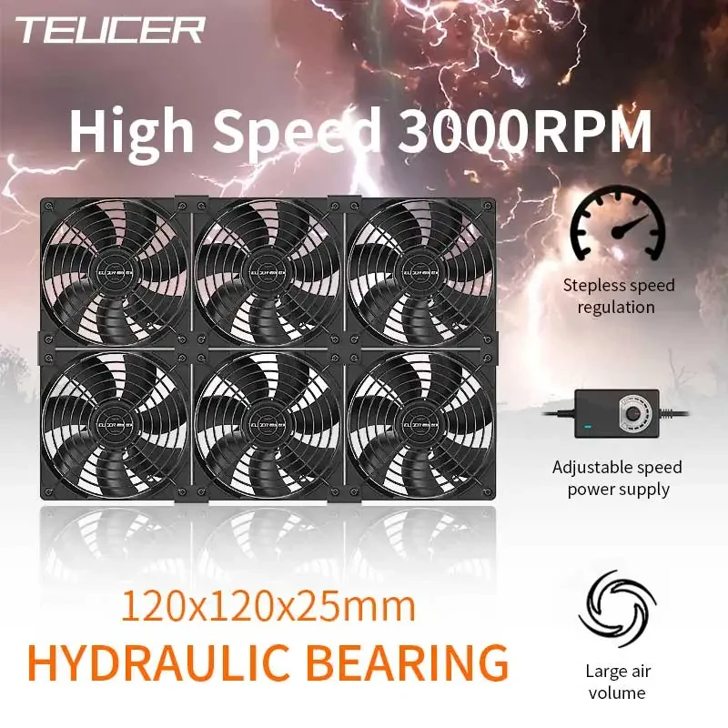 12cm-High-Speed-Large-Air-Volume-3000-RPM-Btc-Mining-Machine ...