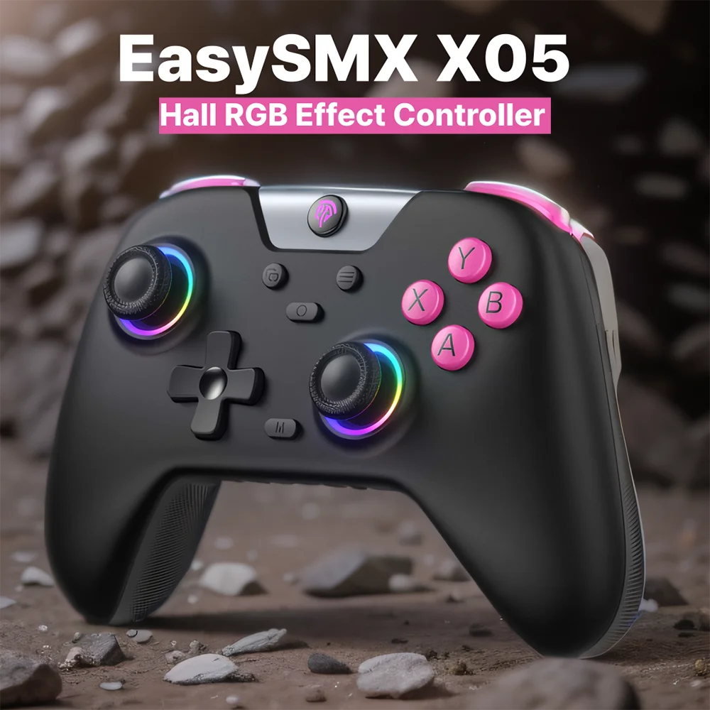 EasySMX-X05-Wireless-Gamepad-Bluetooth-RGB-Controller-Compatible-with ...