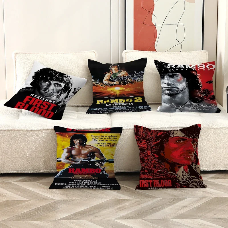 Classic Movie Rambo First Blood Cushion Cover Pillow Cover Decor ...
