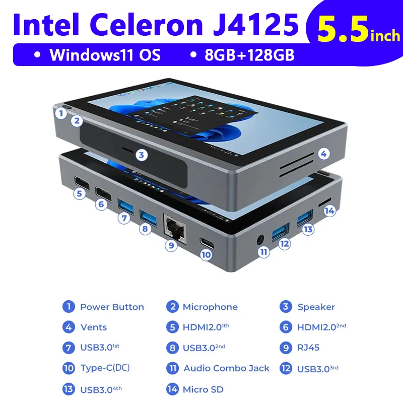 Industrial-Windows-11-Tablet-Mini-PC-5-5inch-Touch-Screen-Mini-Game ...