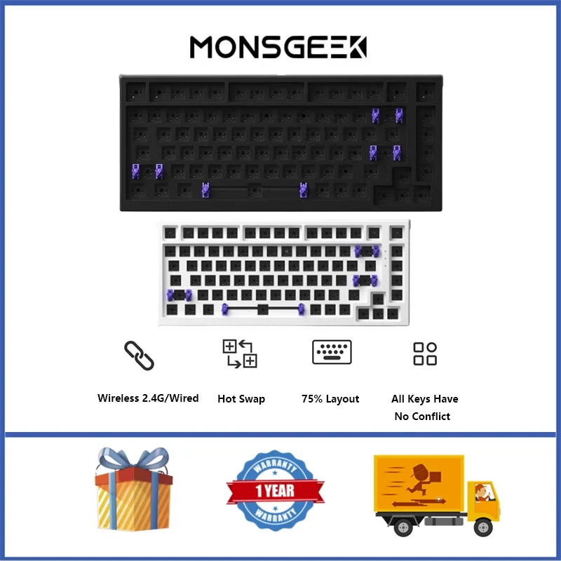 MG75-Keyboard-Kit-75-83-Key-Hot-Swap-Mechanical-Gaming-Keyboard-Kit ...