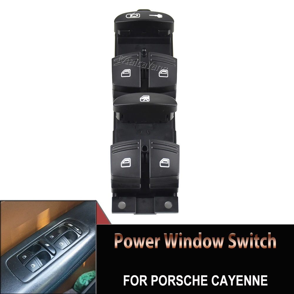 Car-Accessories-For-Porsche-Cayenne-9PA-2003-2010-Power-Window-Mirror ...