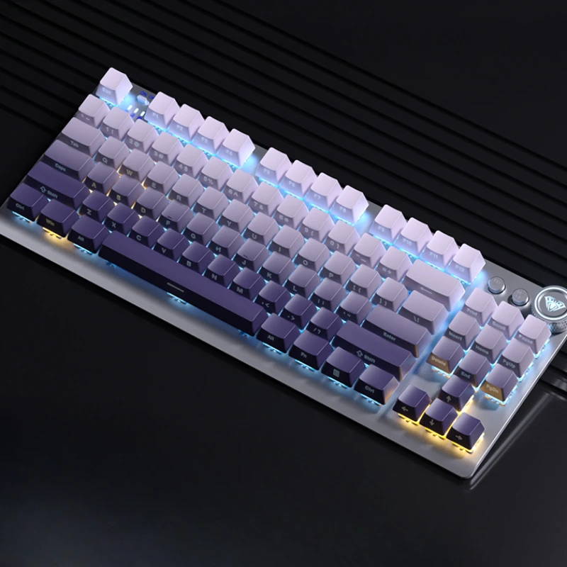ECHOME-Original-Aula-F87-Pro-Mechanical-Gaming-Keyboard-2-4G-Gradient ...
