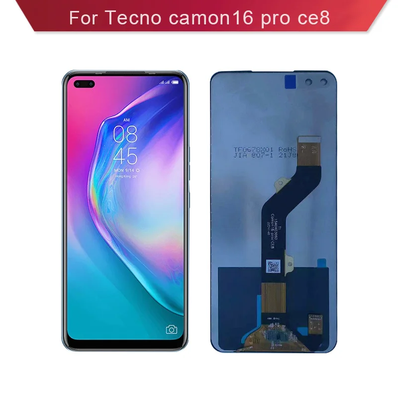 For Tecno Camon 16 Pro Ce8 Lcd Display Screen And Touch Screen ...