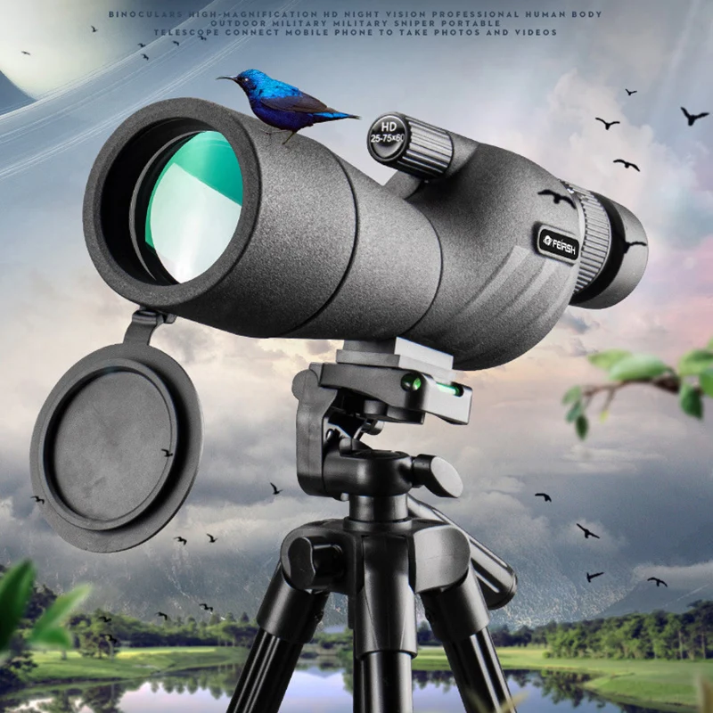 Bird-watching-Monoculars-25-75X60-Spotting-Scope-Binoculars-Variable ...