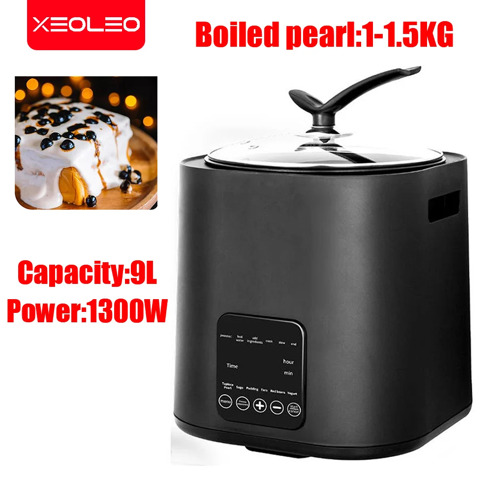 XEOLEO-Tapioca-Cooker-Boba-Cook-Machine-Non-Stick-Pan-9L-Milk-Tea ...