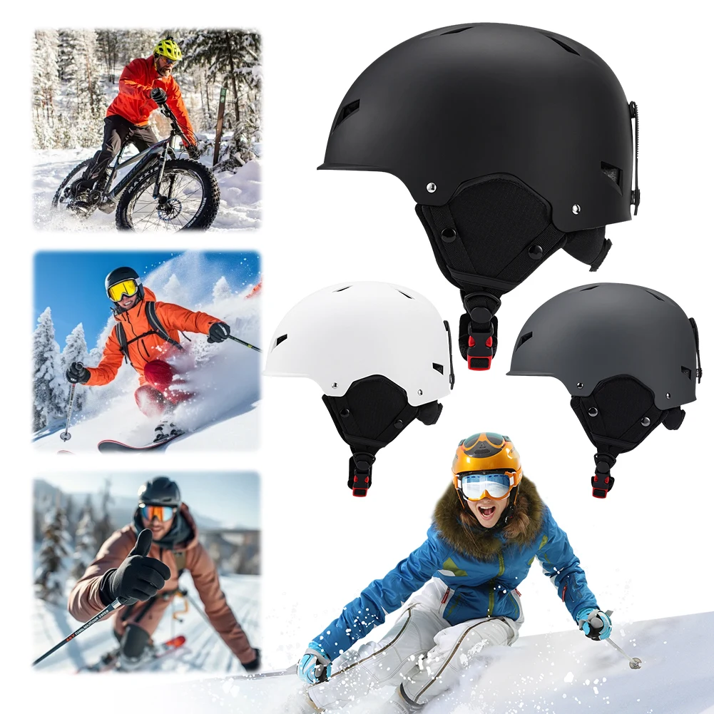 Ski Helmet Sports Safety Helmet Shockproof Ski Protective Helmet 8 ...