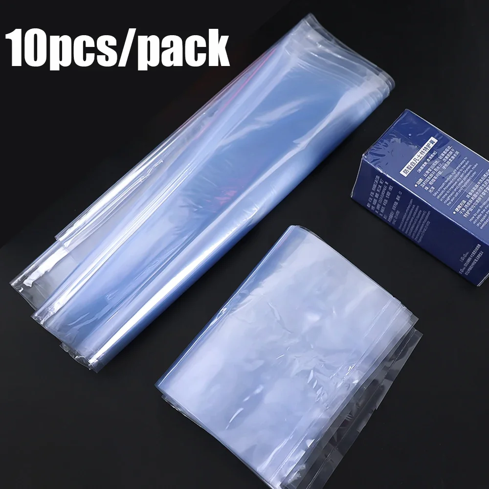 10pcs-Transparent-Sealing-Film-PVC-Heat-Shrinkable-Film-Shoes-Bags ...