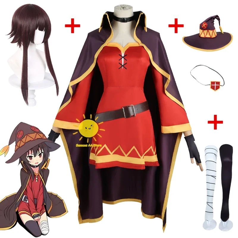 Anime-Megumin-Cosplay-Costumes-Halloween-Party-Cos-Women-Girl-Sorceress ...