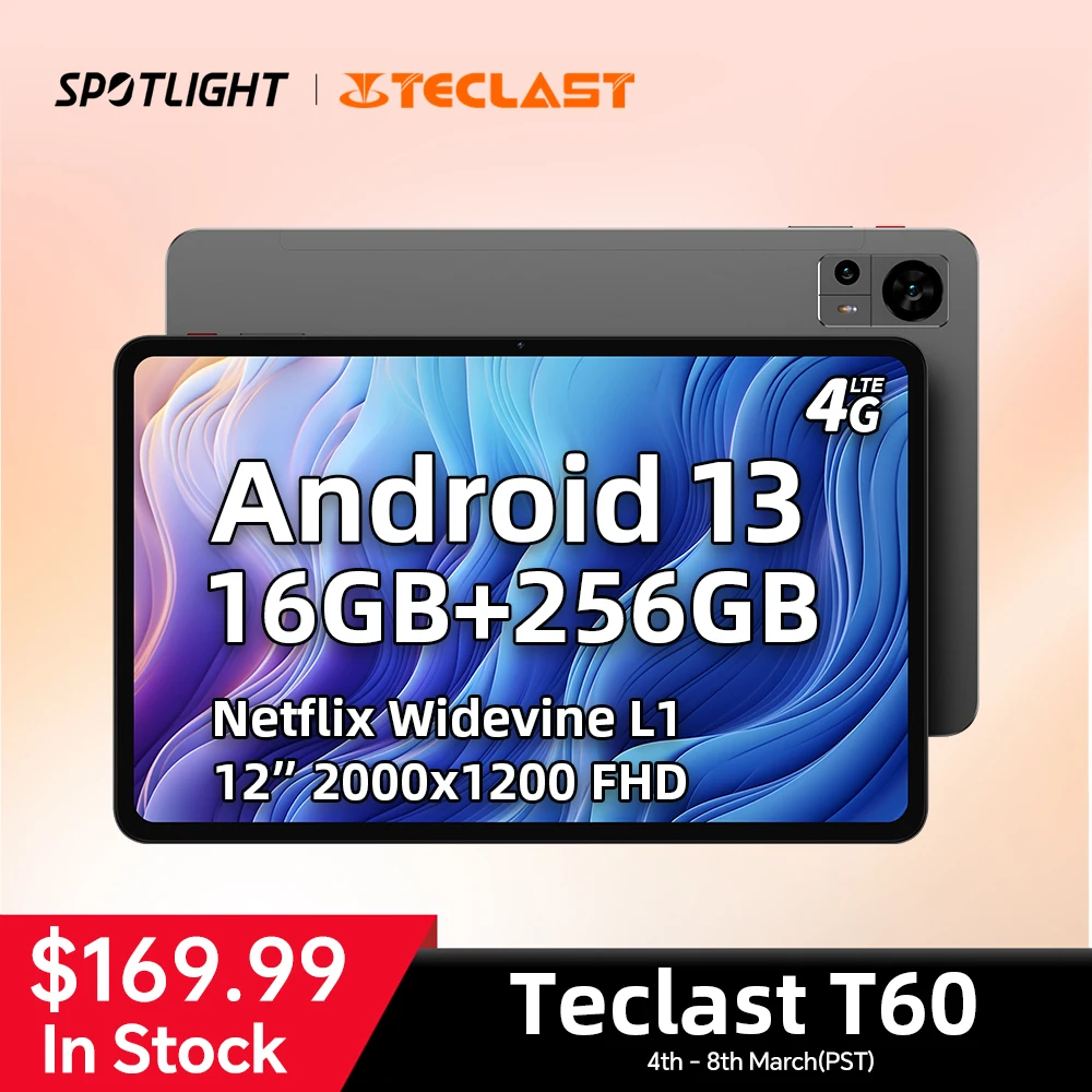 Teclast-Tableta-T60-de-12-pulgadas-Tablet-2K-con-Android-13-8GB-8GB-de ...