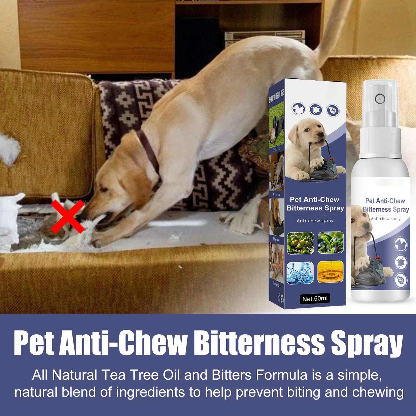 Hay Un Spray Para Evitar Que Los Perros Mastiquen Los Muebles