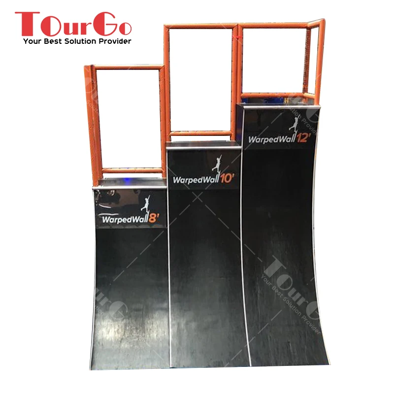 10 Foot American Ninja Warrior Mega Warped Wall Customizable 15ft Steel ...