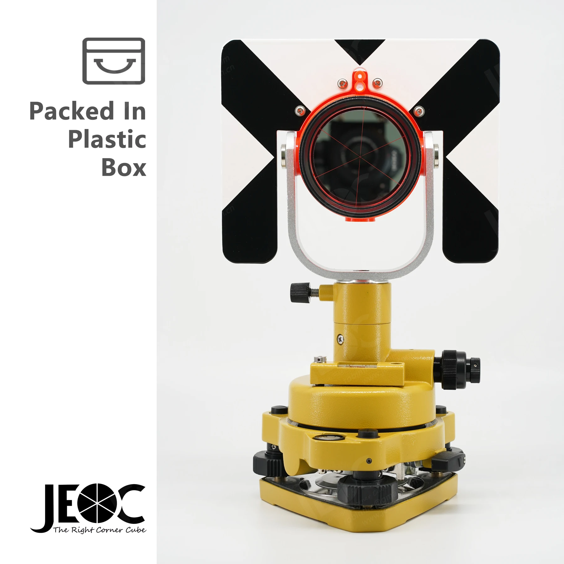 JEOC Universal Prism & Tribrach Set, Total Station Surveying Reflector ...