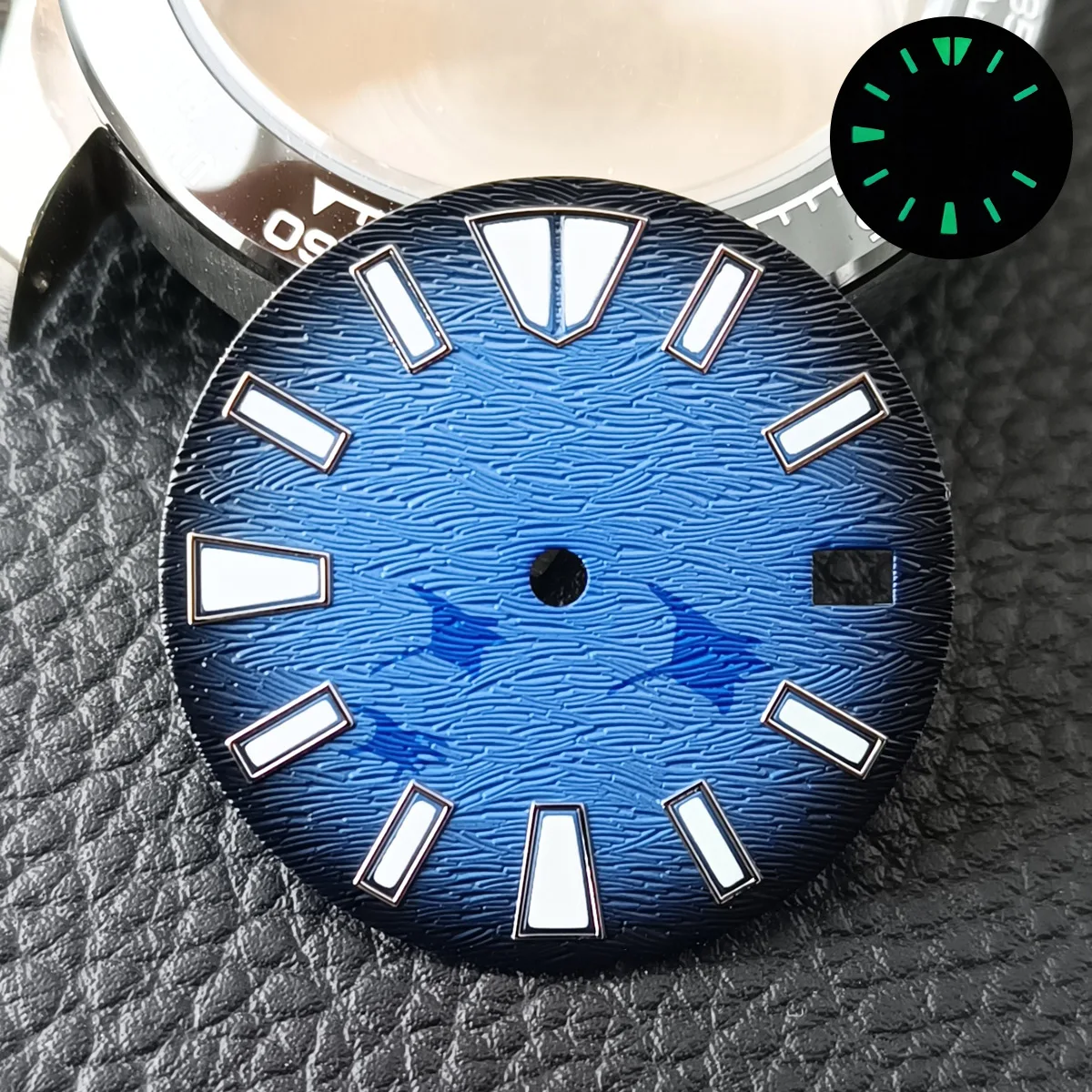 28-5MM-New-Surface-NH35-Dial-Strong-Green-Luminous-Modified-Diving ...