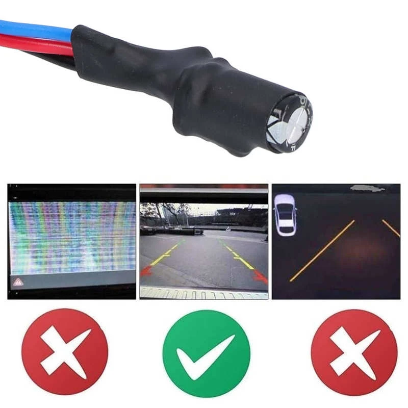 Reverse Camera Signal Filter 12V Relay Capacitor Rectifier Cable for ...