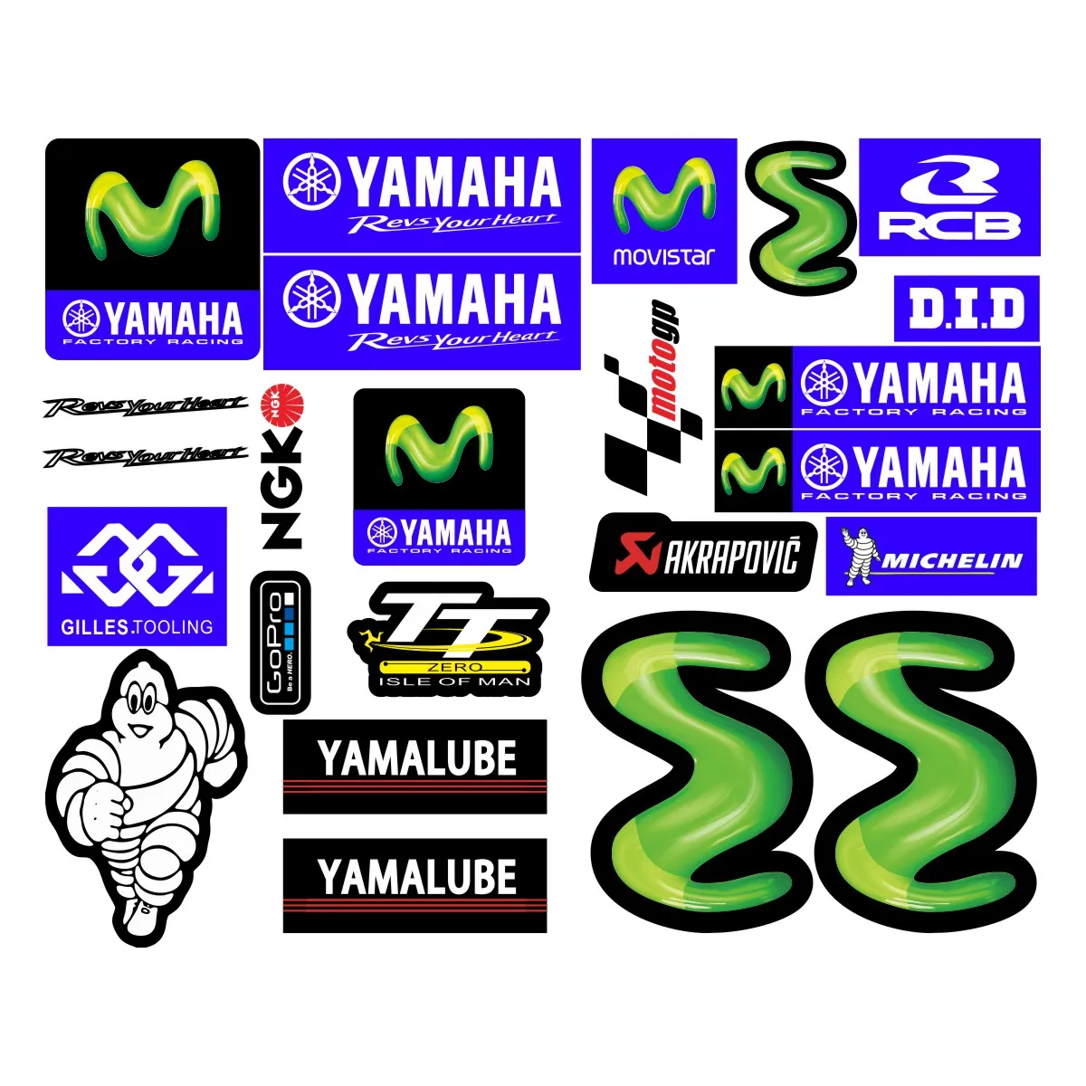 Yamaha Factory Racing Sticker