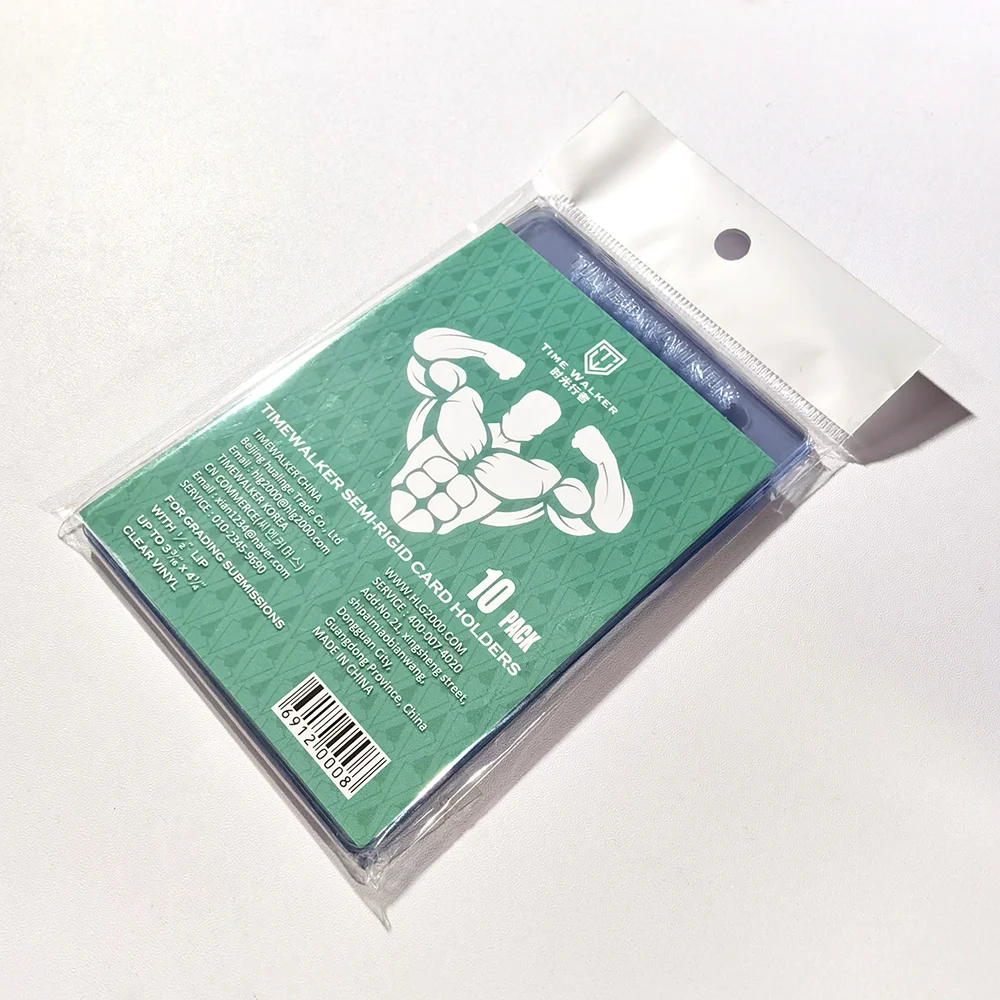 Timewalker Semi-rigid Card Holders 10count Premium Card Grading ...