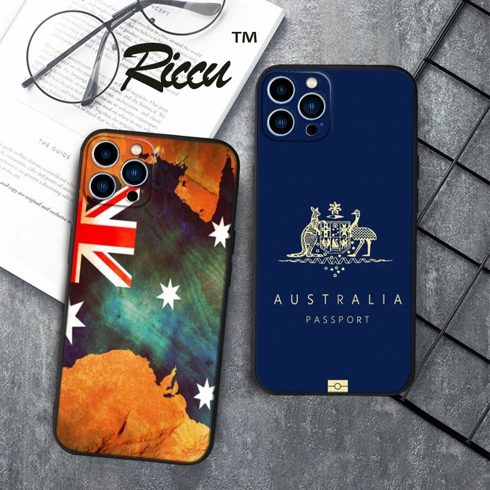 Australian Flag Passport Phone Case FOR IPhone 17 16 15 14 11 12 Pro 15 ...