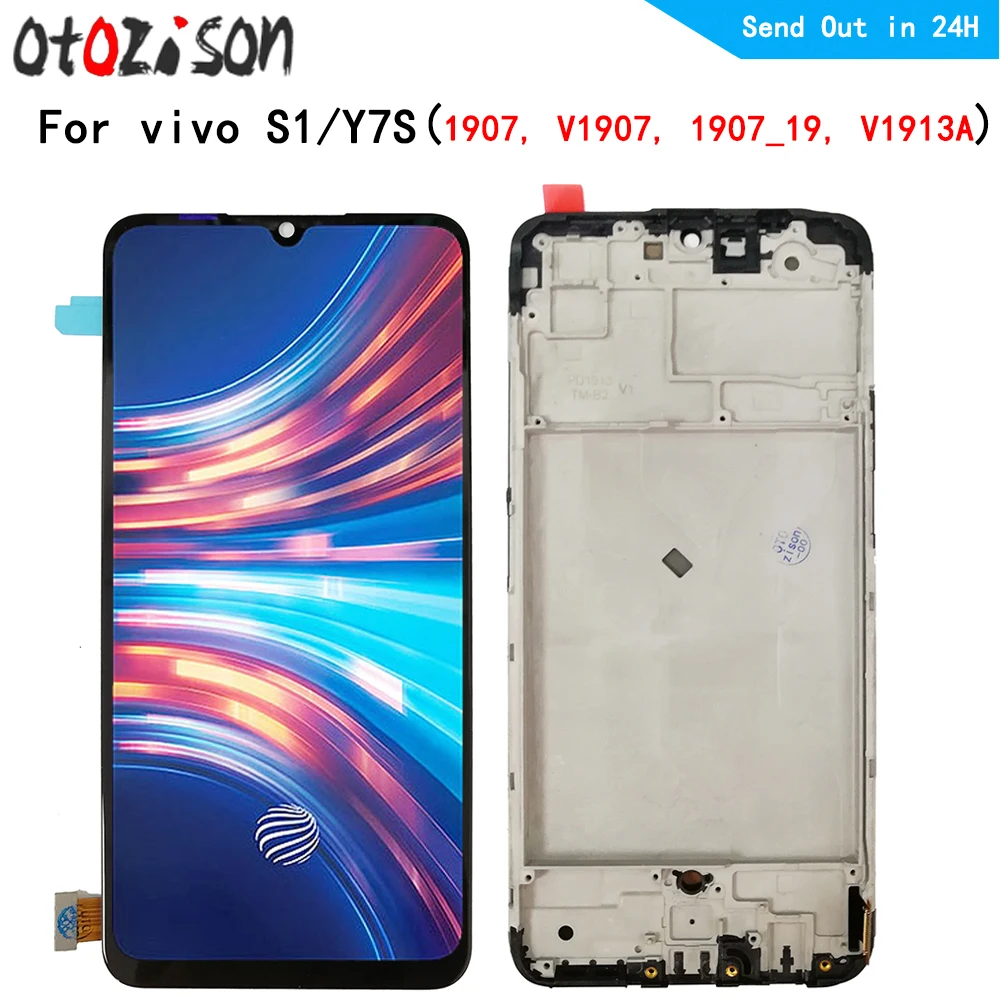 6-38-AMOLED-LCDs-For-vivo-S1-Y7S-V1907-V1913A-LCD-Display-Touch-panel ...