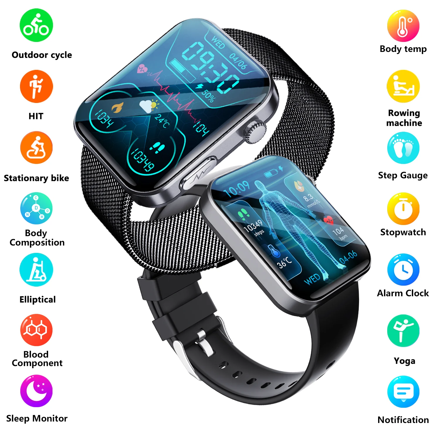 JOEME-F300-Outdoor-Smart-Watch-Men-Bluetooth-Call-Smartwatch-For ...