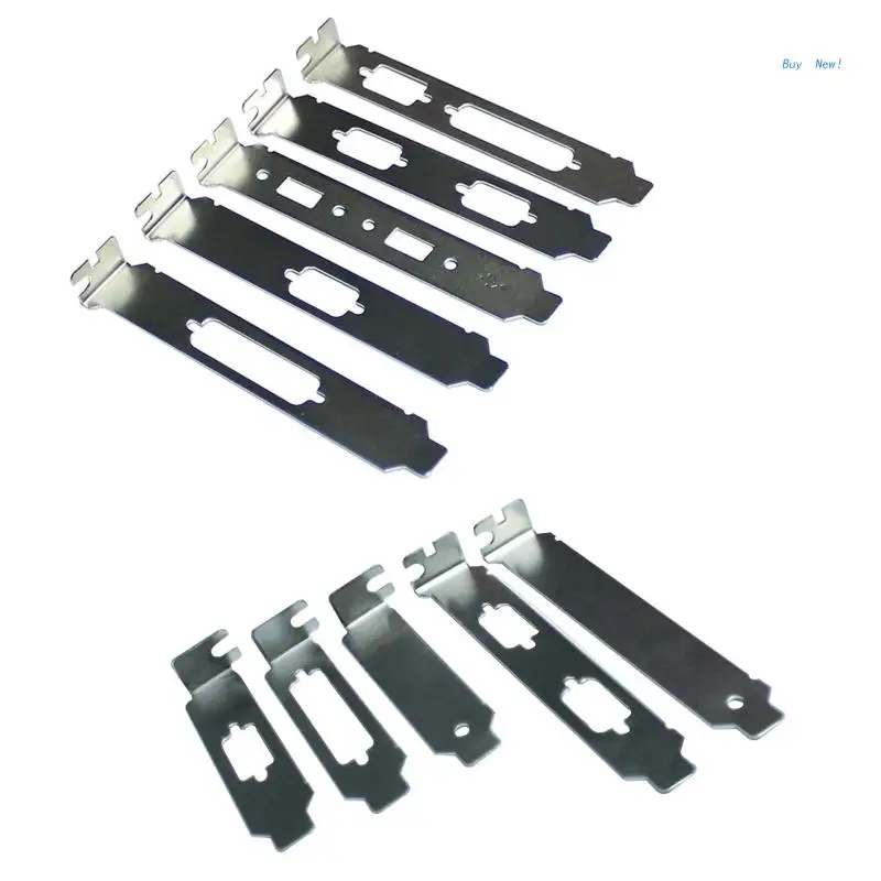 Low-High-Profile-Bracket-DB9-Bezel-DVI-VGA-DP-Port-Optioal-For-Half ...