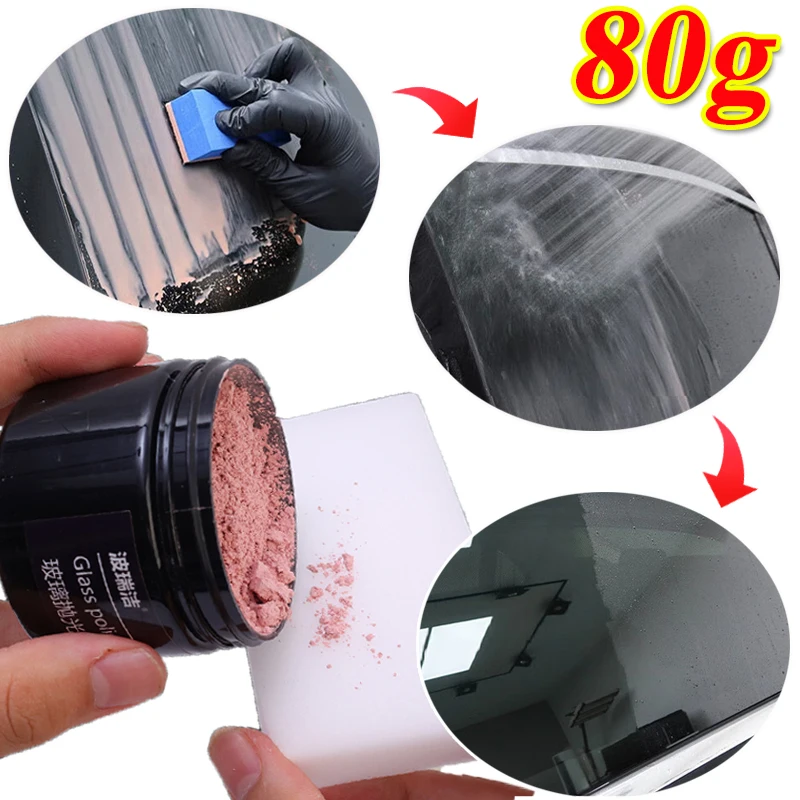 80g-Car-Glass-Polishing-Powder-Windscreen-Oil-Film-Removal-Cleaning ...