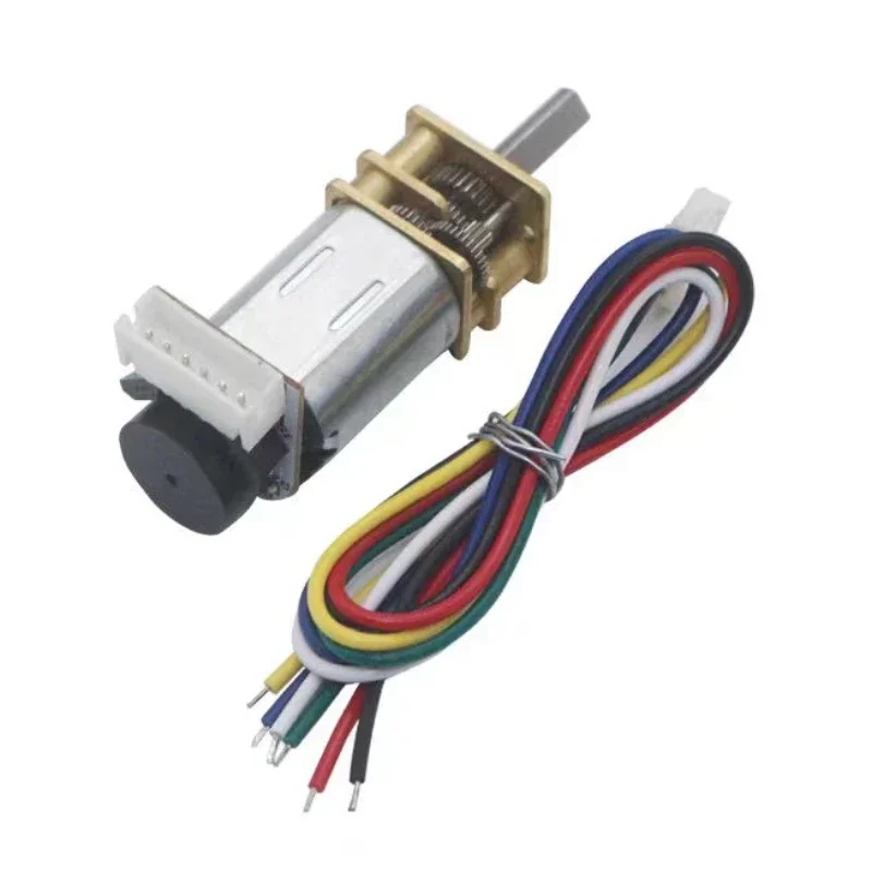 GA12-N20-Encoder-DC-12V-6V-5V-3V-Mini-Micro-Metal-Gear-DC-Motor-with ...