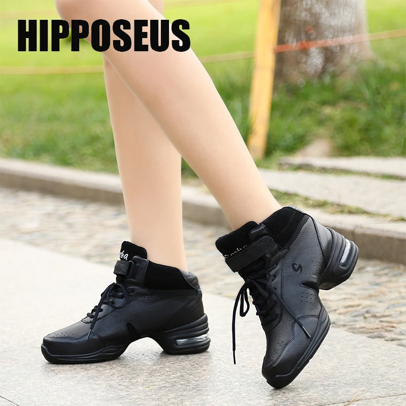 New dance shoes for women's square dance shoes, soft soled mid heeled ...