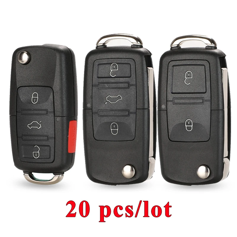 jingyuqin-20pcs-lot-Flip-Car-Remote-Flip-Key-Shell-Case-Fob-For-Vw ...