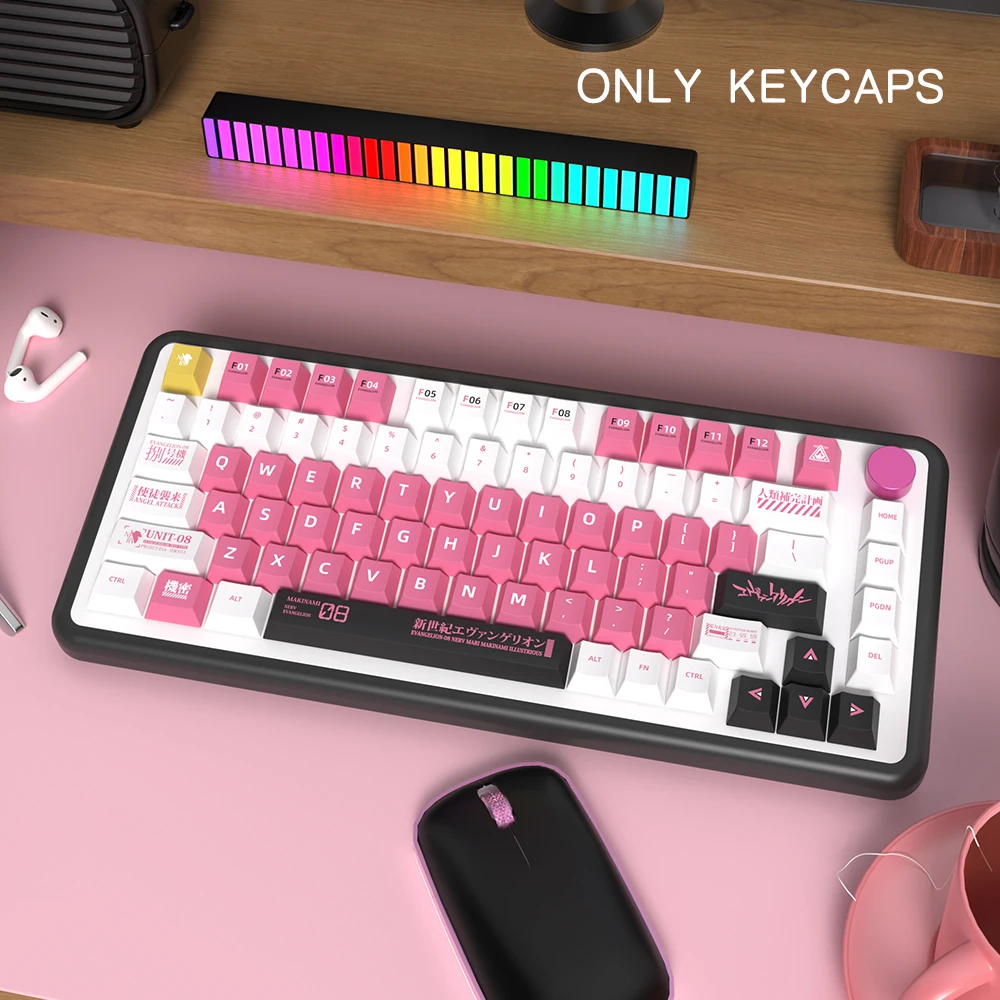 Spanish-French-German-Japanese-Korean-Russian-Anime-customized-Keycaps ...