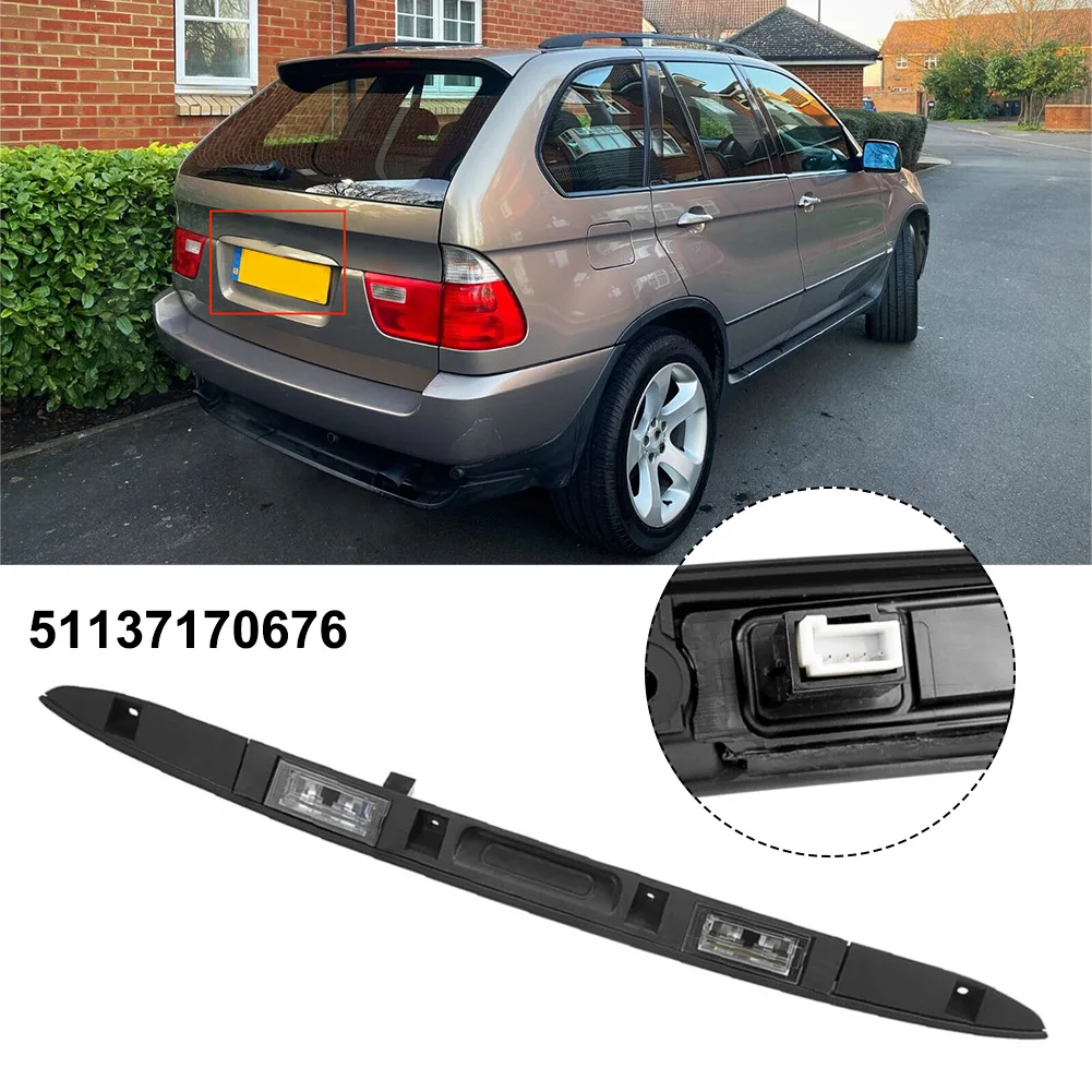 NITOYO Touring Boot Trunk Lid Rear Handle Grip With Key Button For BMW ...