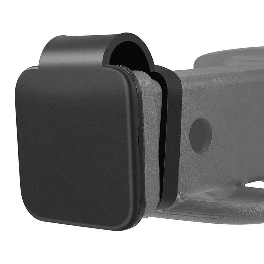 Auto-Square-Plug-Rubber-Tow-Hook-Cover-2-Inch-Receiver-Plug-Tow-Bar ...