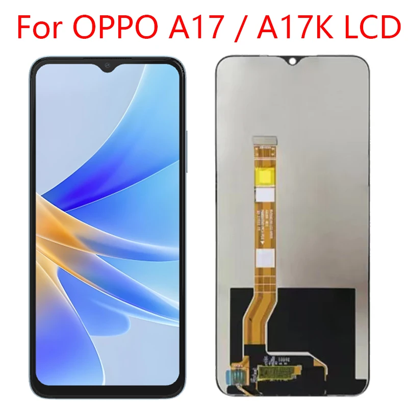 6.56" For Oppo A17 LCD CPH2477 Display Screen Frame Touch Panel ...