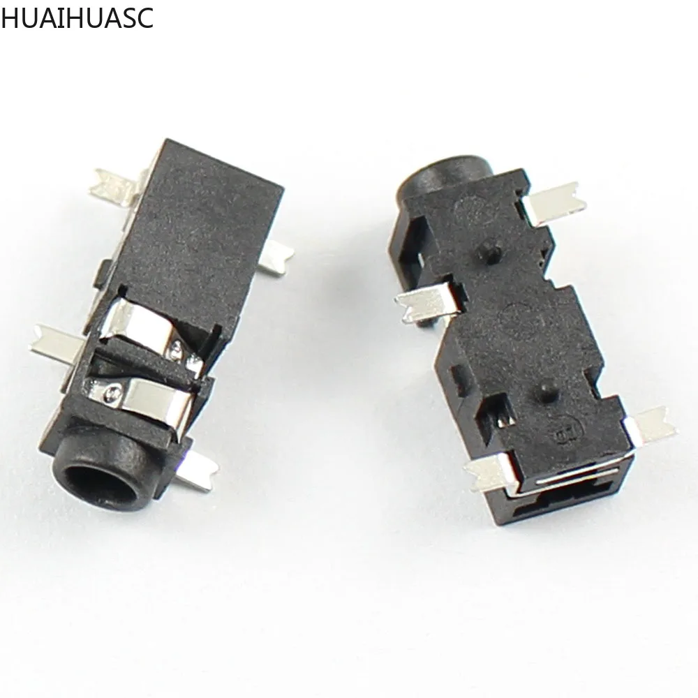 10pcs PJ208A 2.5mm Headphone Phone Jack Female Audio Connector 4 Pin ...